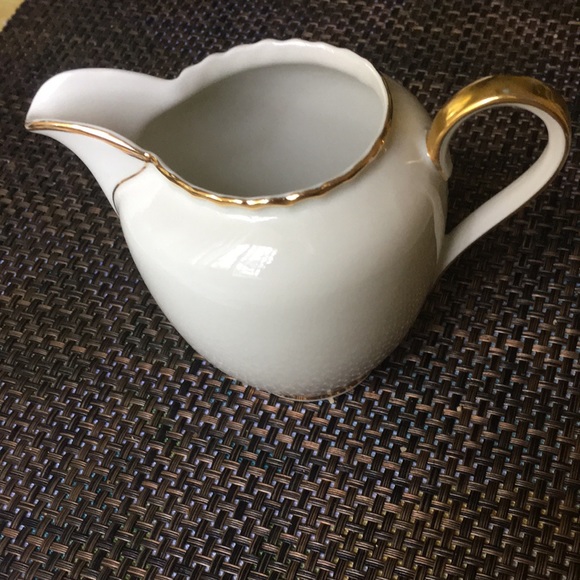 Bavaria | Dining | Vintage Bavaria Porcelain Creamer Pitcher With Gold ...